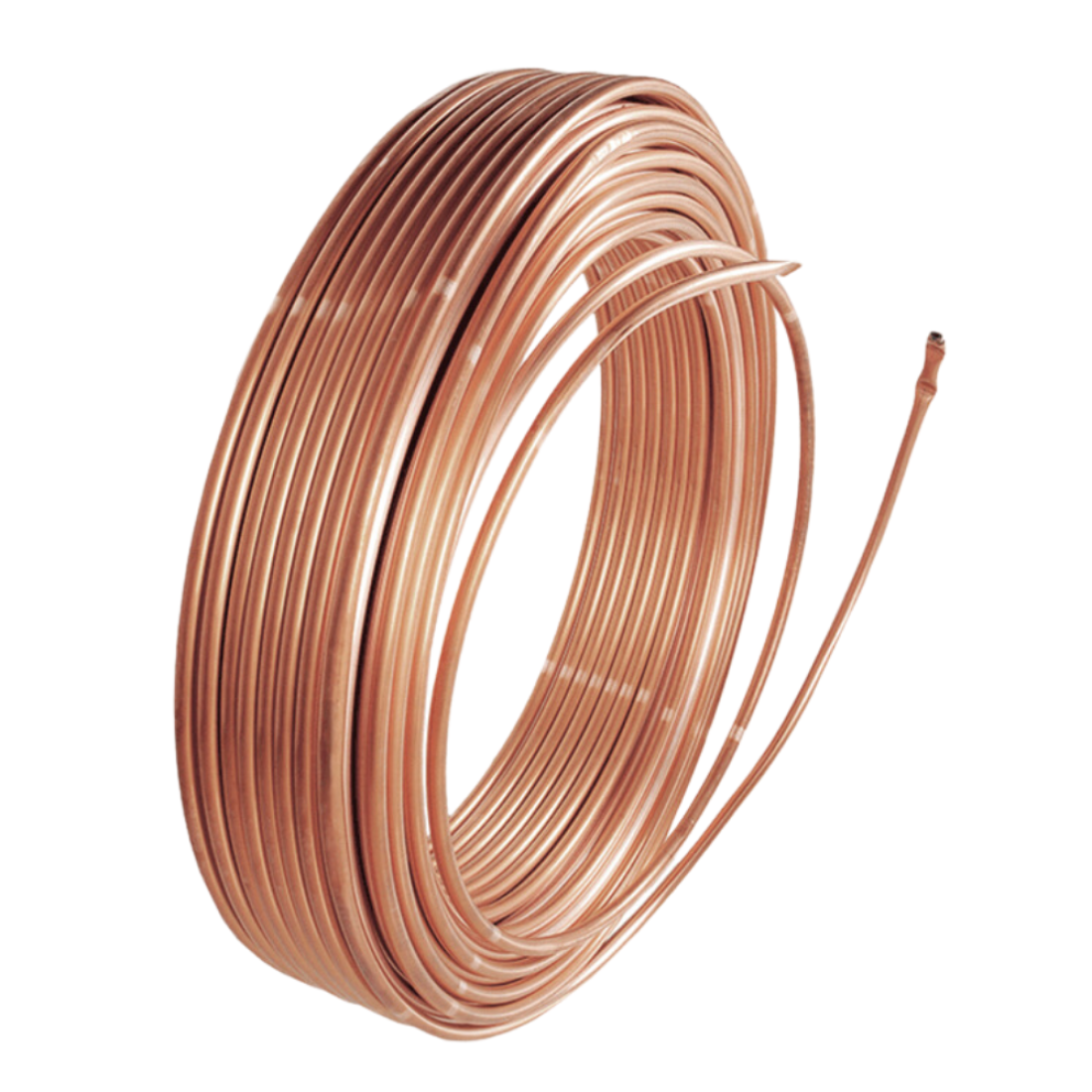 3/8 in. Air Conditioner Copper Tubing Carisol-CT-3-8 in. x 50 ft ...