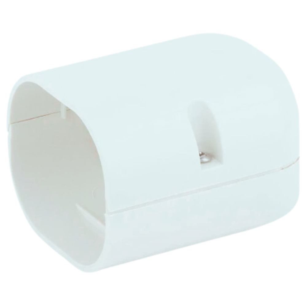 3 in. PVC Straight Duct Socket Pipe Cover Carisol-AJ-8-White | Carisol ...