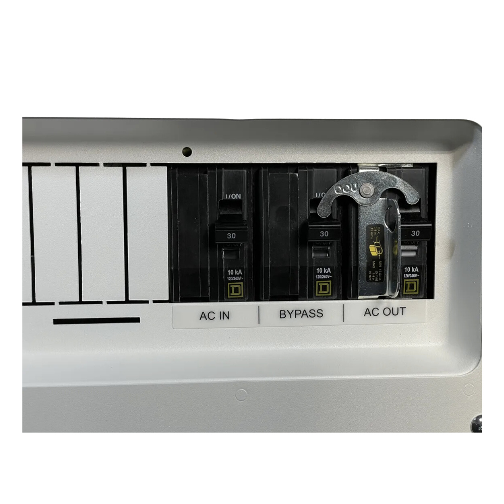 120Vac / 240Vac E-Panel Schneider Electric-SW-AC Switch Gear RNW8651017 ...