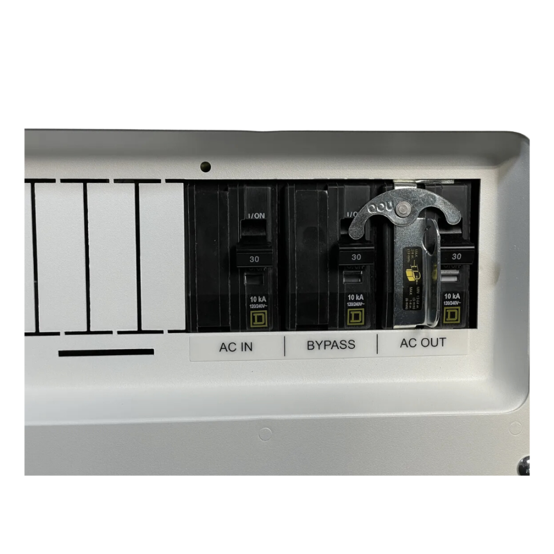 120Vac / 240Vac E-Panel Schneider Electric-SW-AC Switch Gear RNW8651017 ...