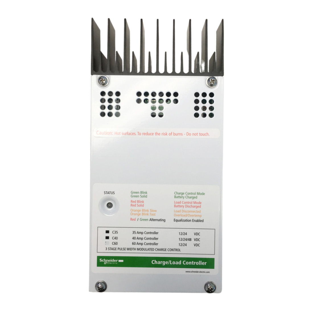 60 Amp Charge Controller Schneider Electric-PWM - C60 | Carisol ...