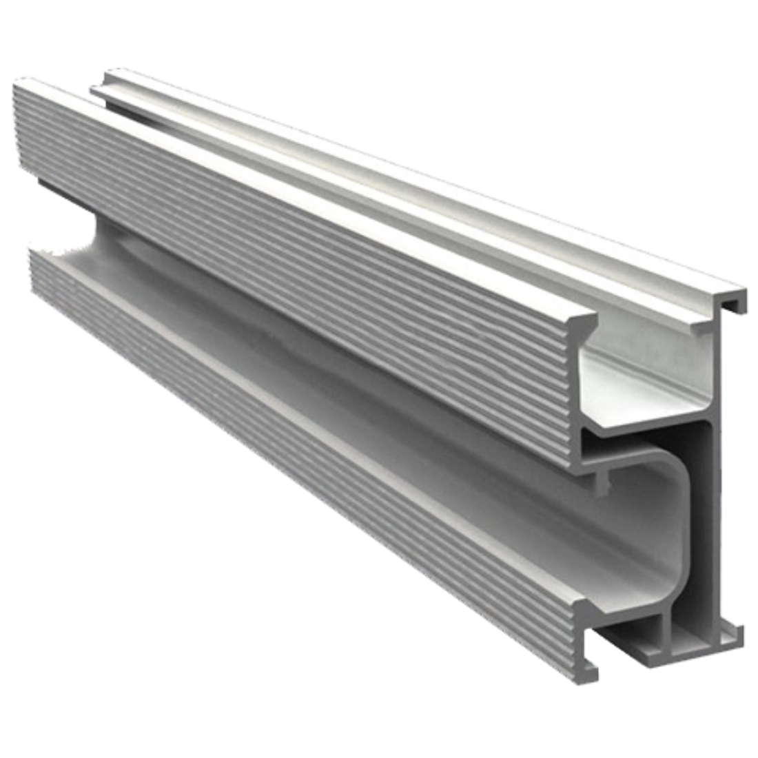 14 ft. Aluminium Mounting Rail Chiko Solar-CK-FZ-R-14 | Carisol ...