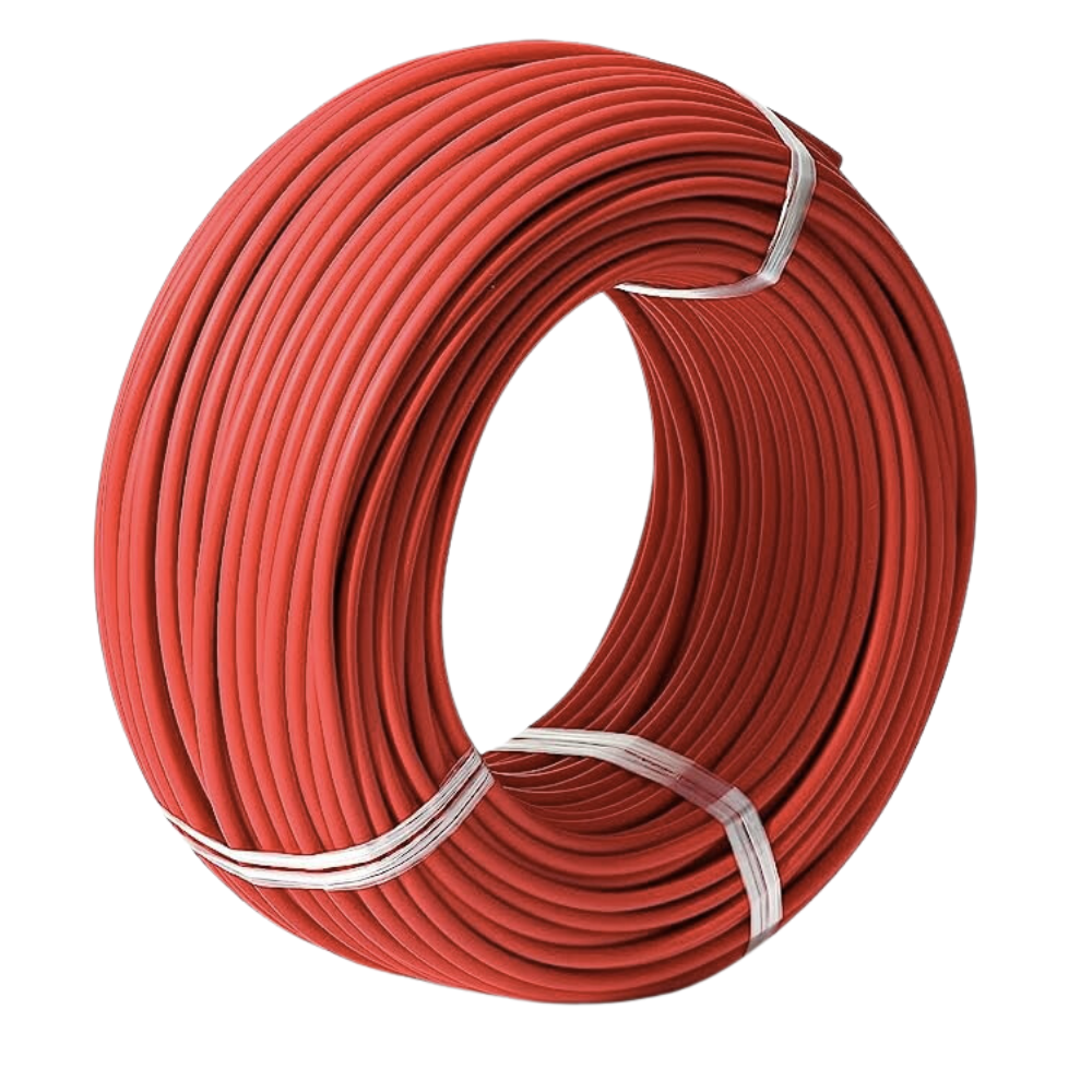 No. 4 Solar PV Double Insulated Red Wire Carisol-Red - No. 4 Awg ...