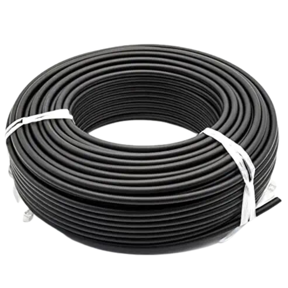 No. 6 Solar PV Double Insulated Black Wire Carisol-Black - No. 6 Awg ...
