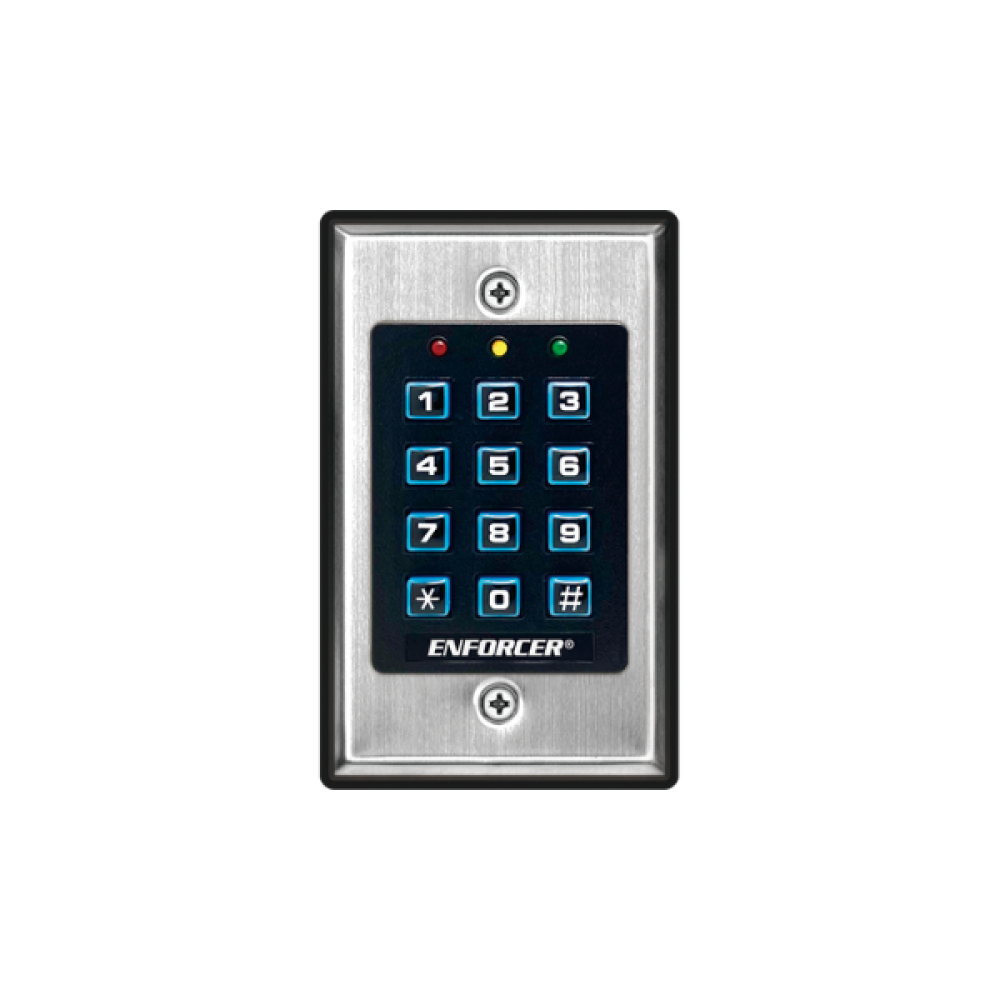 single Indoor Stand-Alone Access Control Keypad Seco-Larm-SK-1011-SDG ...