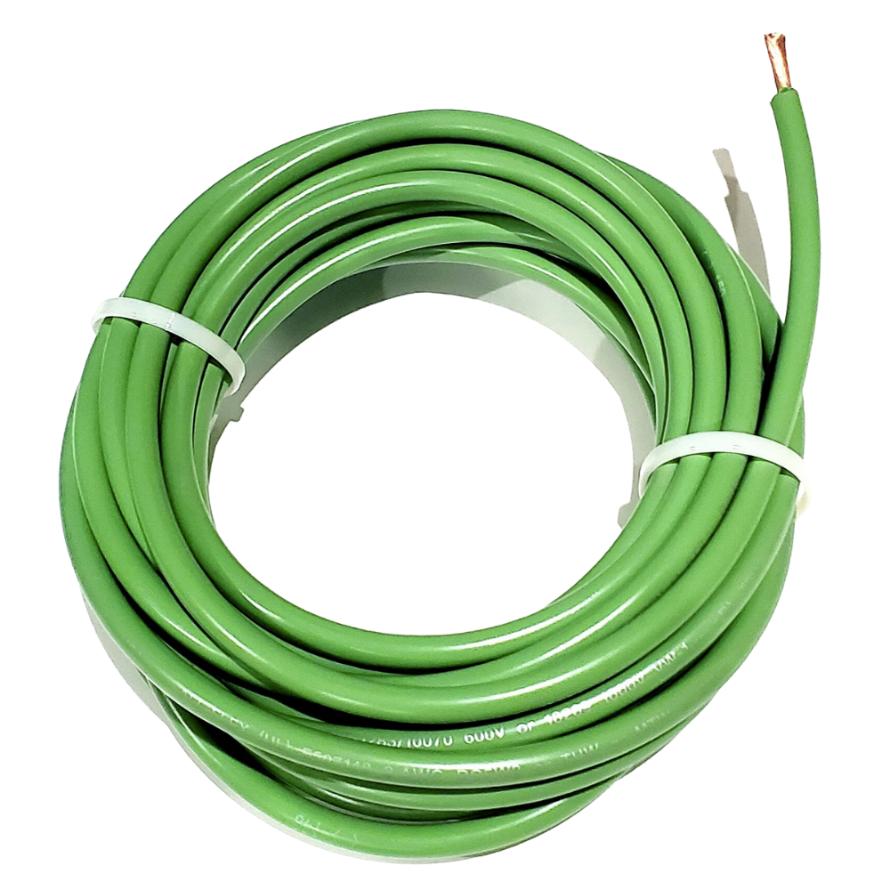 6 AWG DC Cable Green Carisol-6 AWG-DC-Green | Carisol [Jamaica]