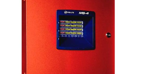 4 Zone Fire Alarm Control Panel Fire-Lite-MS-4|Carisol[Jamaica]