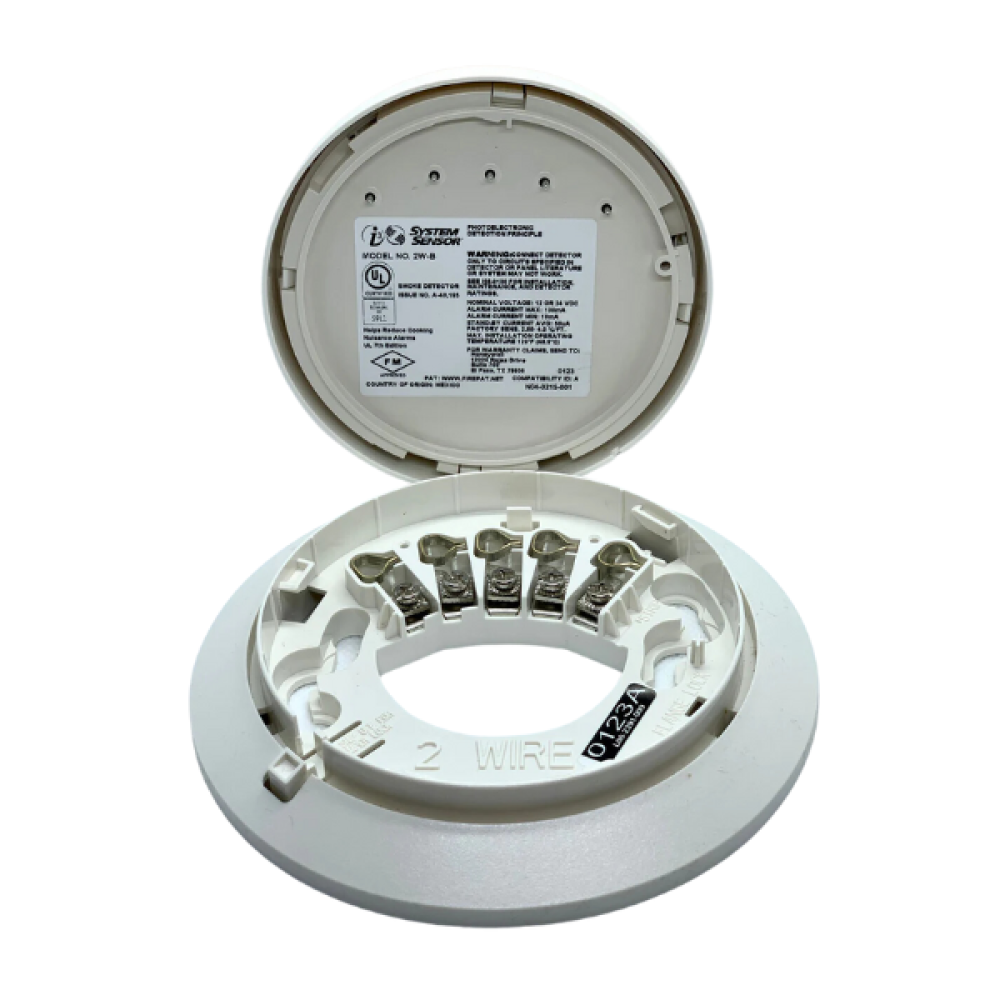 3 Wire Photoelectric i3 Series Smoke Detector System Sensor-2W-B ...