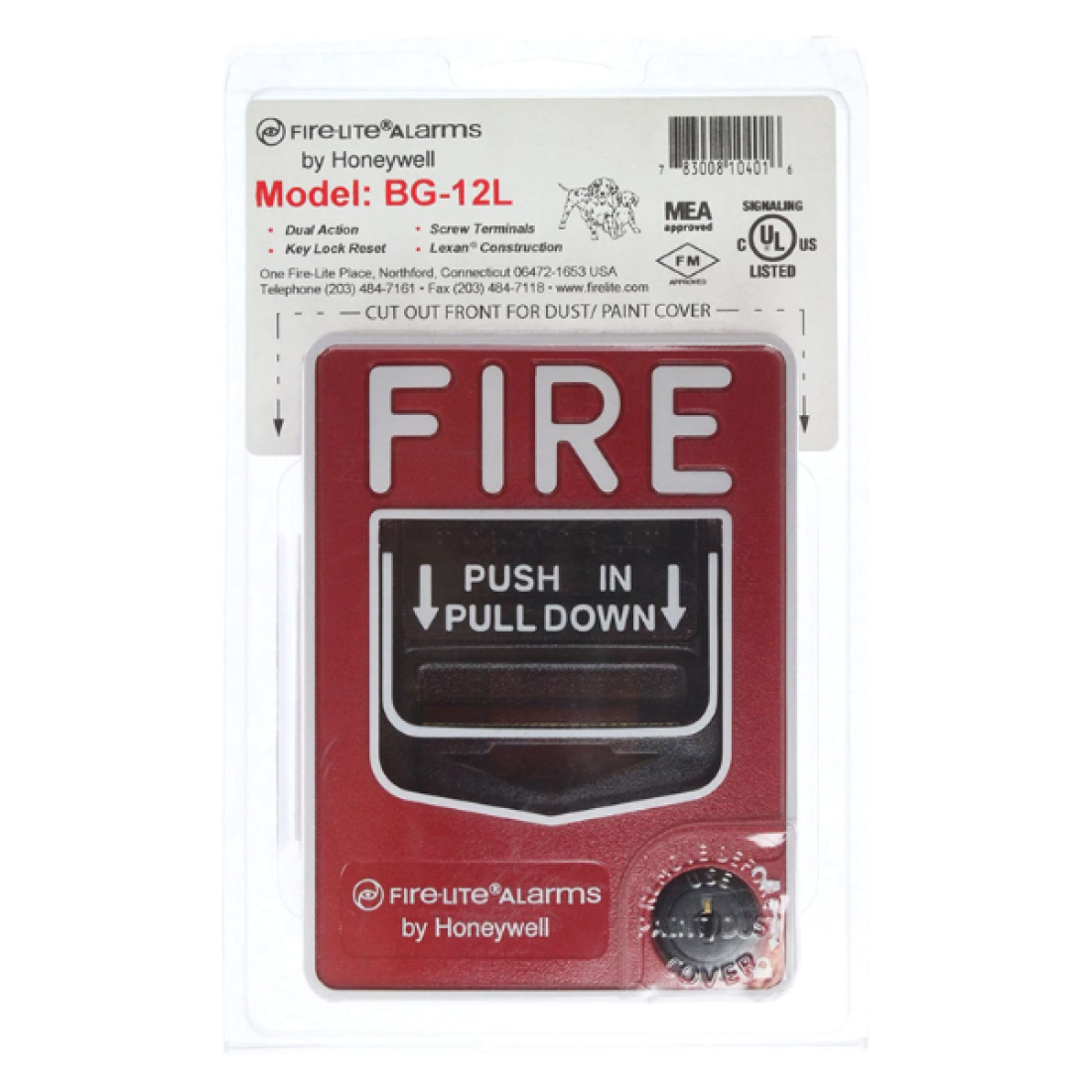 1 Dual-Action Pull Station Fire-Lite-BG-12L|Carisol[Jamaica] - Carisol ...
