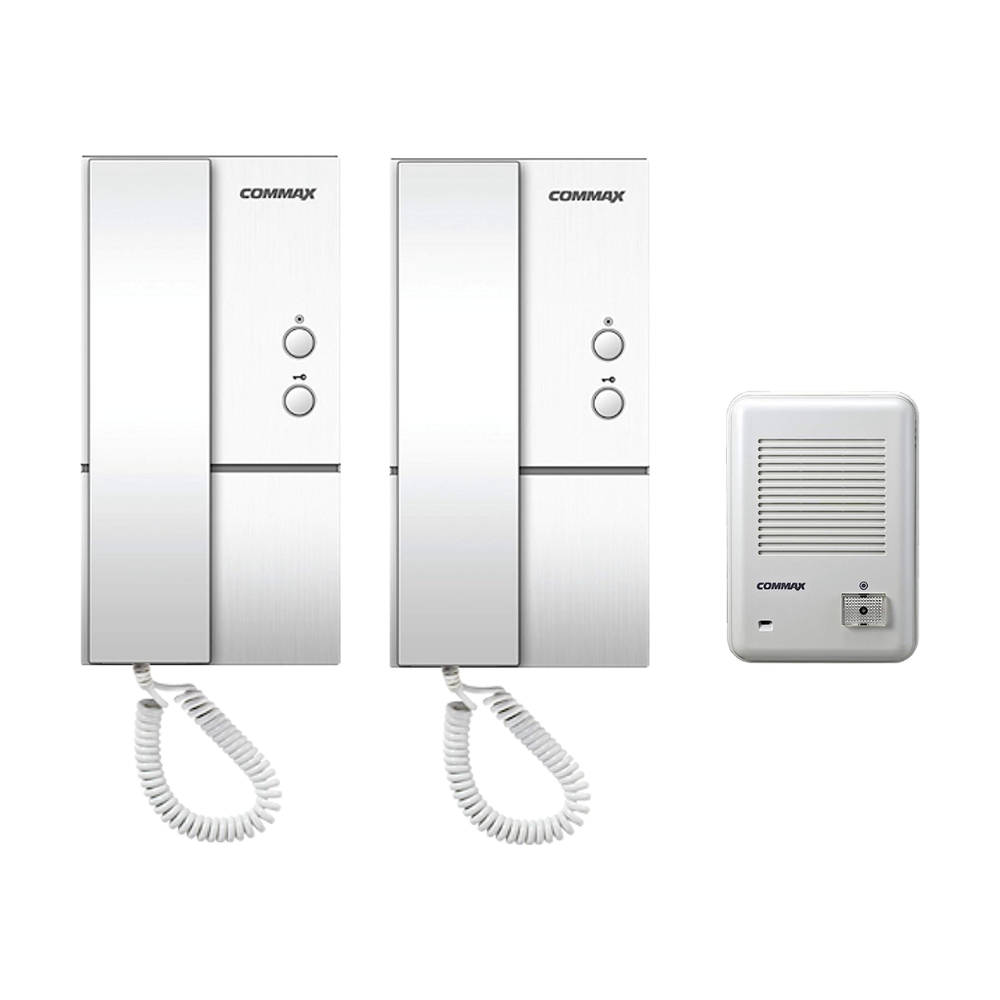 1-2 Audio Intercom Door and Dual Room Station System Commax-DPLA01 ...