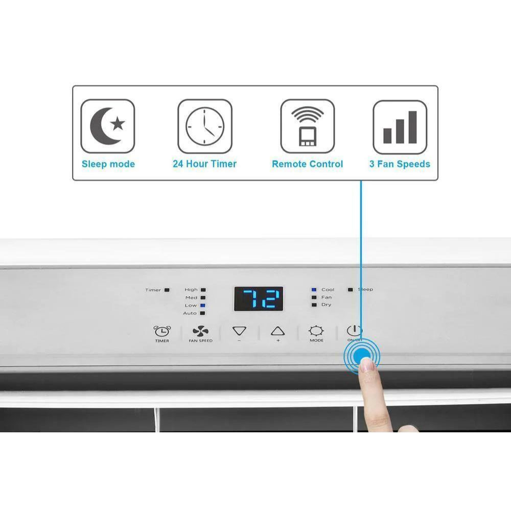 14000 BTU Portable Air Conditioner Emerson-EAPC10RC1|Carisol[Jamaica ...