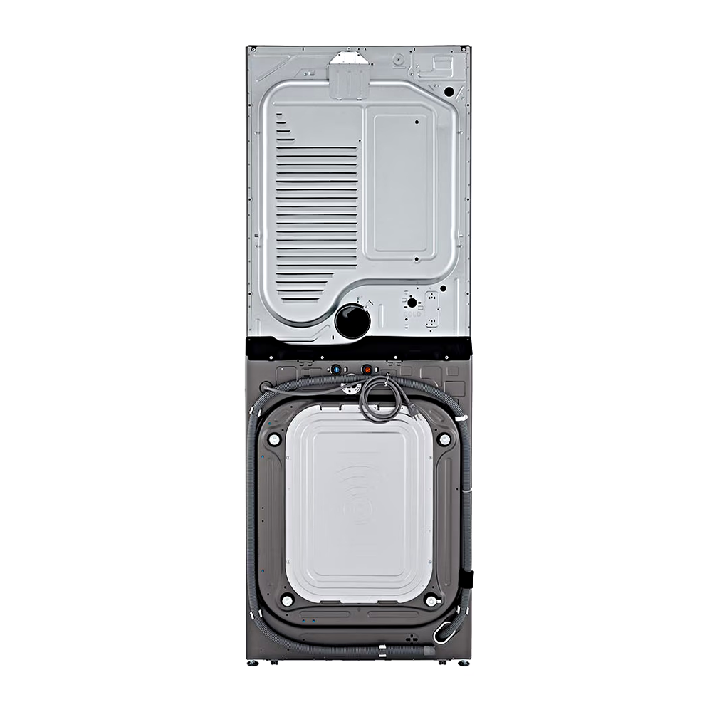 4.5 cu. ft Single Unit Front Load Washer and Dryer LG-WKE100HWA-WHT ...