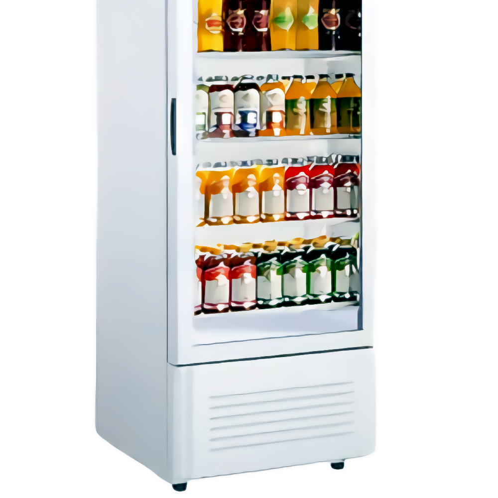 11.5 Cu. Ft. Vertical Showcase Cooler Blackpoint-BP11.25VS-EXHIBITION-W ...
