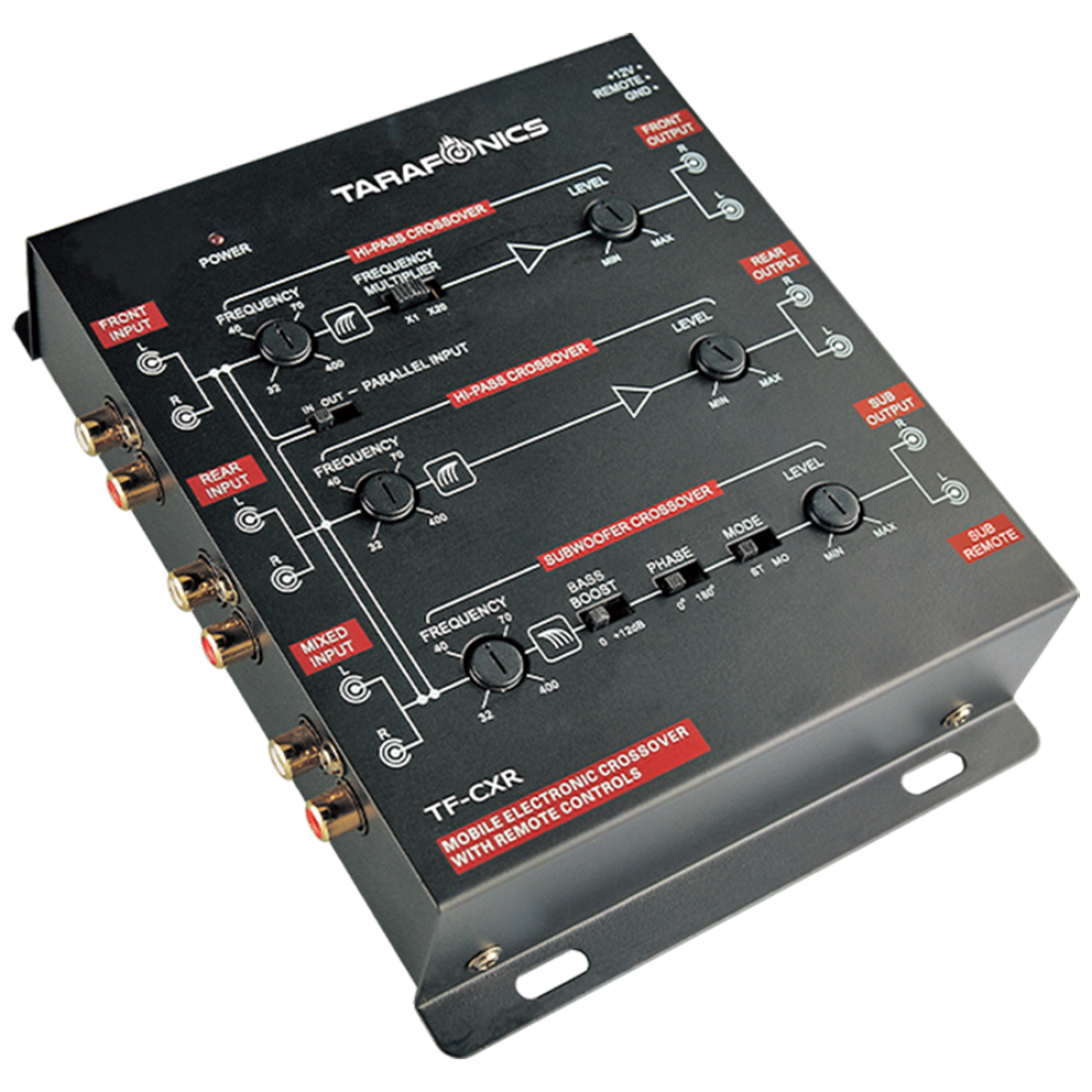 4 way Car Audio Electronic Crossover Tarafonics-TF-KLARION-CXR-CAR ...