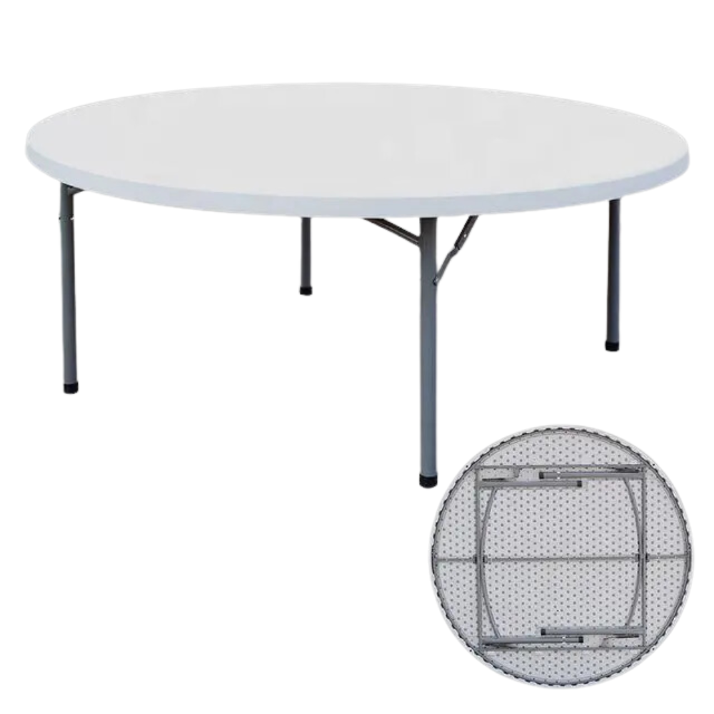 5 ft. Round Folding Table CEL-TRO5F | Carisol [Jamaica]