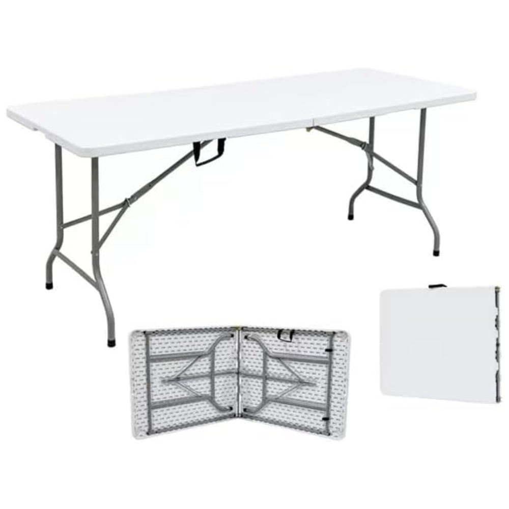 6 ft. Rectangular Folding Table CEL-T6FRE | Carisol [Jamaica]
