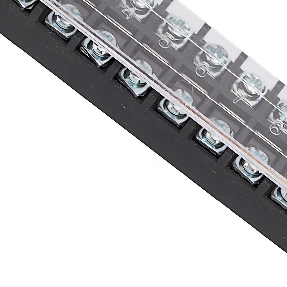 20 Amp Wire Connector Terminal Bar Carisol-Electrical PVC 12 Strip 20A ...