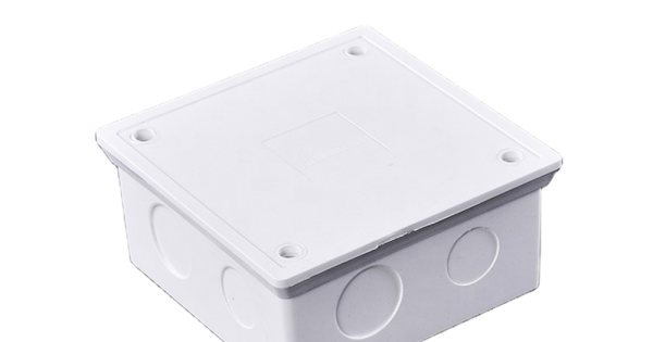 100 mm x 100 mm Junction Box Carisol-Electrical 4 x 4 PVC Junction Box ...