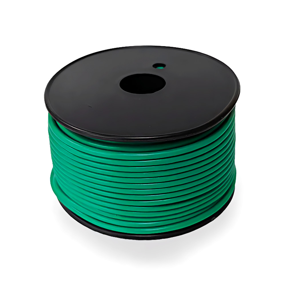 10 mm Insulated Single Wire Green Carisol-Electrical 330 ft. x 10mm AC ...