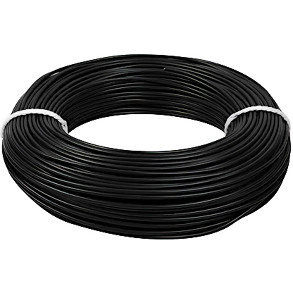 25 mm Insulated Single Wire Black Carisol-Electrical 330 ft. x 25mm AC ...