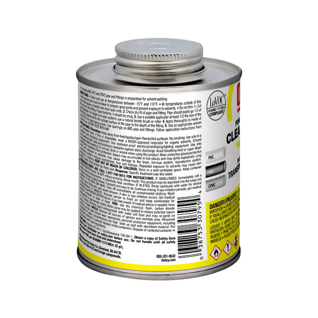 4 oz. PVC Pipe Cleaner Clear, Tangit | Carisol [Jamaica]