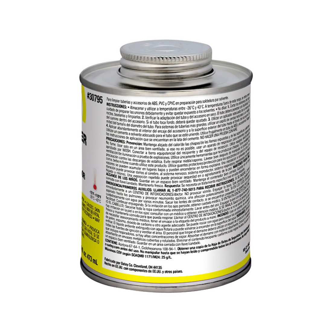 4 oz. PVC Pipe Cleaner Clear, Tangit | Carisol [Jamaica]