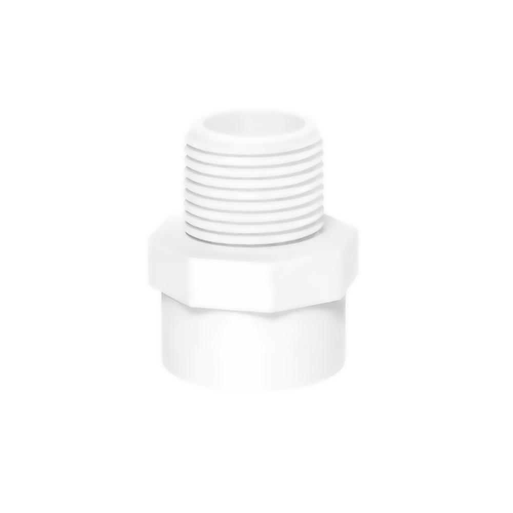 1/2 in. PVC Male Adapter Carisol-Plumbing 1-2 in. PVC MALE ADAP ...