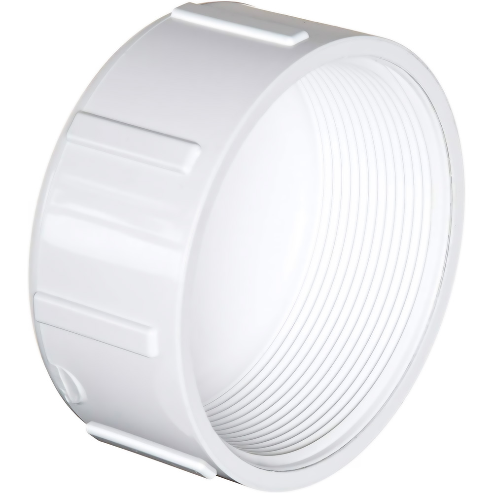 1/2 in. PVC Threaded Cap Carisol-Plumbing 1-2 in. PVC THRE CAP ...