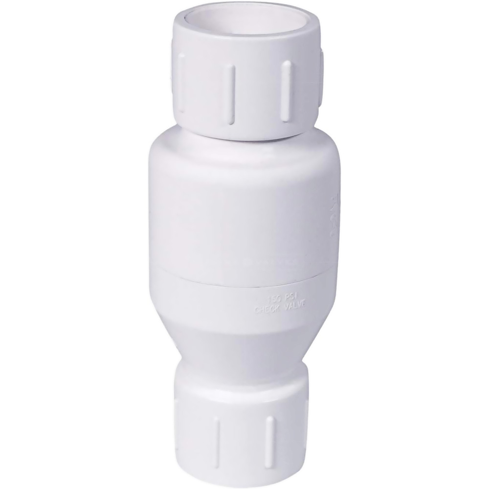 1/2 in. PVC Check Valve Carisol-Plumbing 1-2 in. PVC Check Valve ...